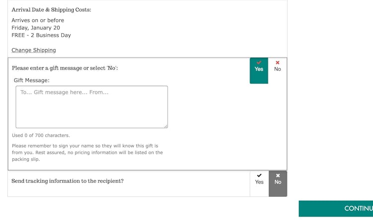 4 Gifting UX Best Practices For E-commerce – Baymard