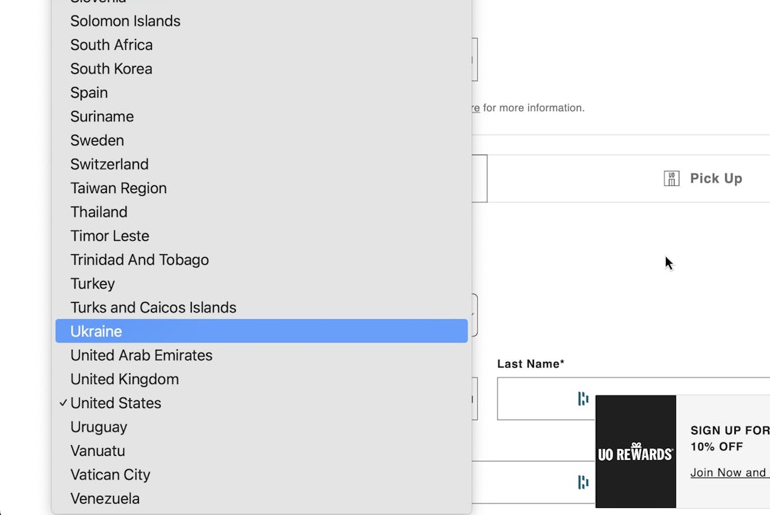 Drop-Down Usability - Drop-Down UX – Baymard Institute