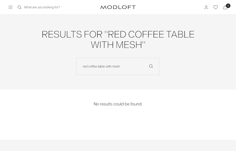 5 Proven UX Strategies For "No Results" Pages – Baymard