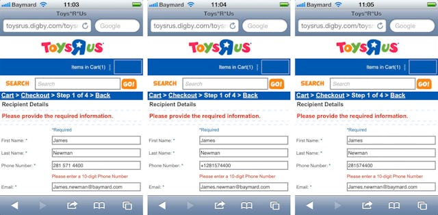 Improve Validation Errors With Adaptive Messages Articles Baymard Institute