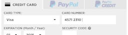 Credit Card Number Field: Auto-Format Spaces – Baymard