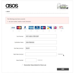 The ‘Credit Card Number’ Field Must Allow and Auto-Format Spaces (80% ...