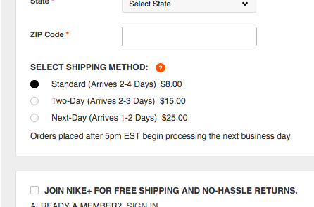 Use ‘Delivery Date’ Not ‘Shipping Speed’ – From UX Research to ...