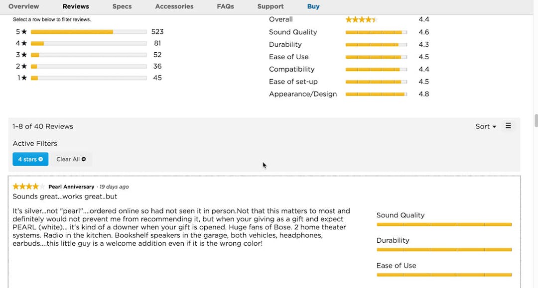Ratings Design UX Research: 5 Requirements for the ‘Ratings ...