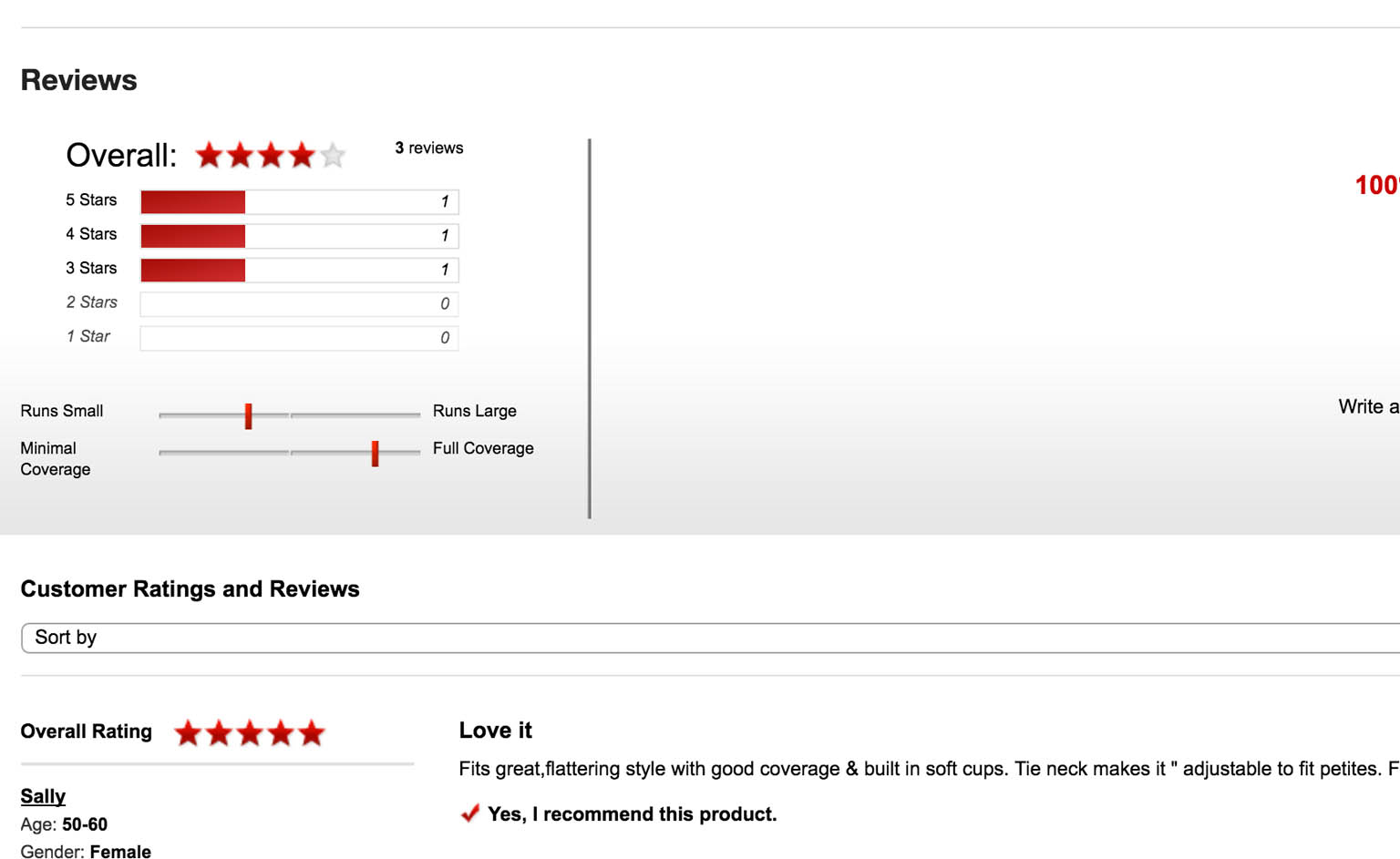 5 Requirements for the ‘Ratings Distribution Summary' – Baymard