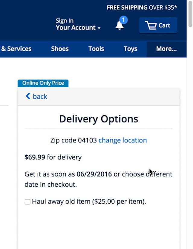 Product Pages: ‘Free Shipping’ Should Not Only Be in a Site-Wide Banner ...