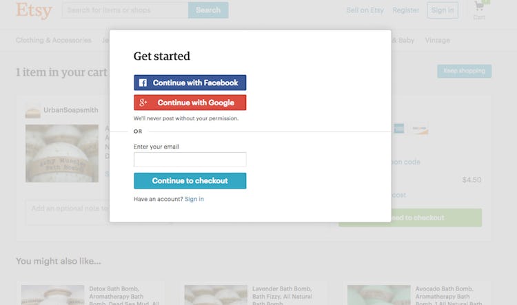 Offer ‘Delayed Account Creation’ at the Confirmation Step (38% Don’t ...