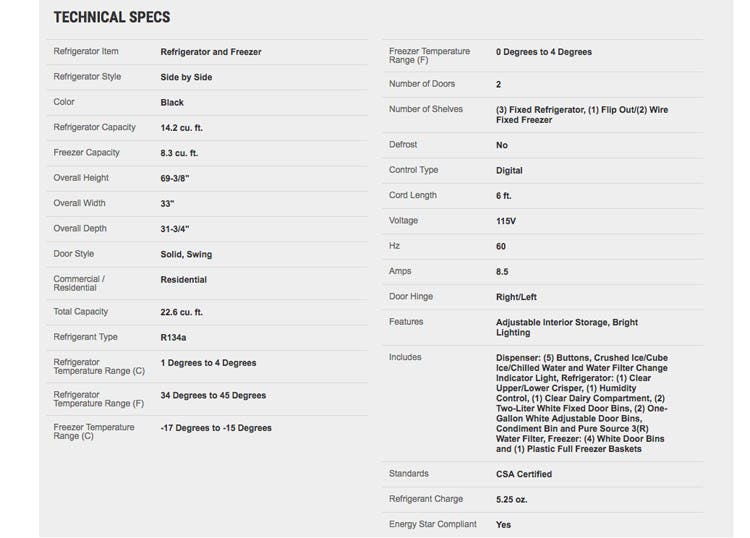 Product Spec Sheets: 4 Ways to Make Spec Sheets More Scannable for ...