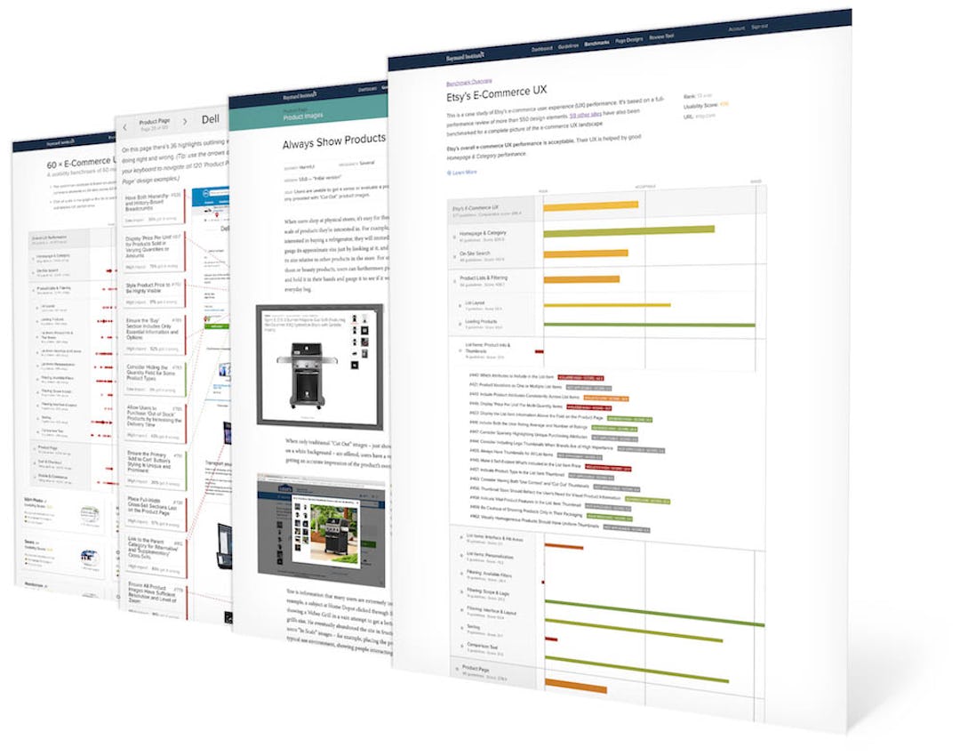 E-Commerce Usability Research Products – Baymard Institute
