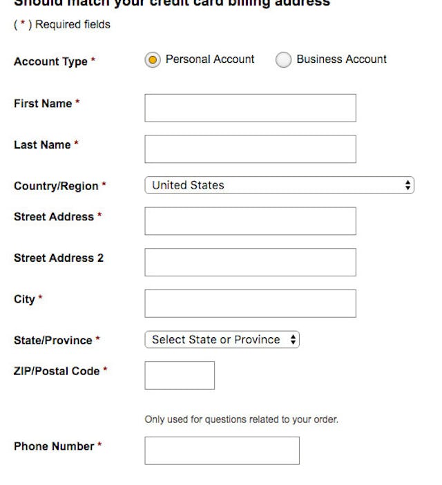 Form Field Usability: Avoid Multi-Column Layouts (13% Make This Form ...