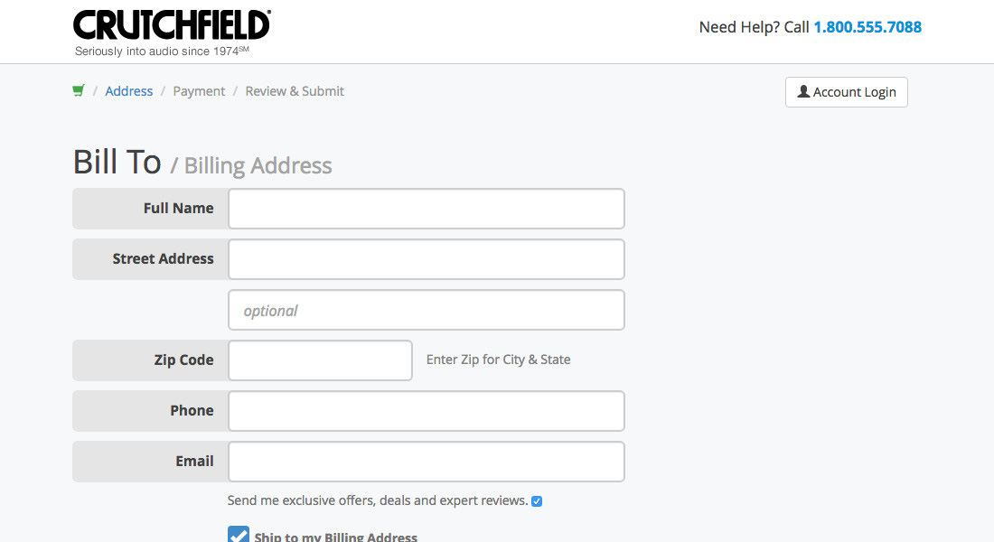 Form Field Usability: Avoid Multi-Column Layouts (13% Make This Form ...