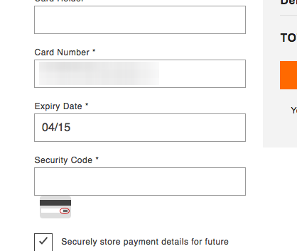 Format the ‘Expiration Date’ Fields Exactly the Same as the Physical Credit Card (90% Get It ...
