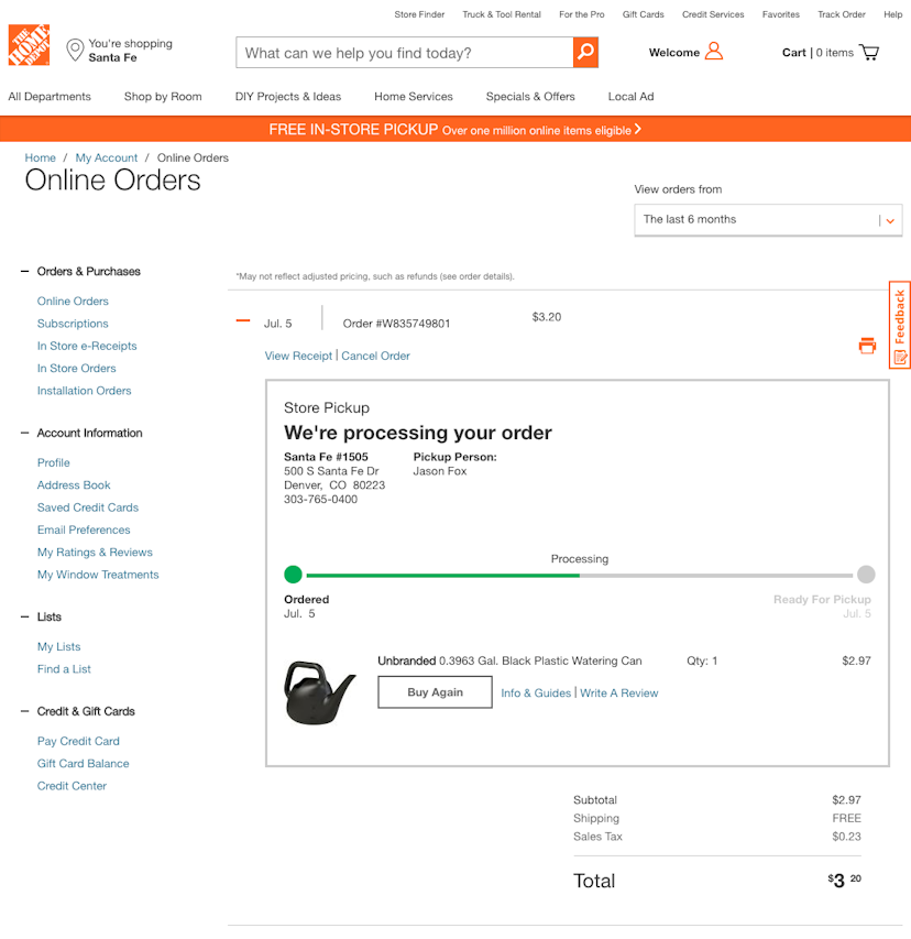 Self-Service UX: Integrate All Order Tracking Info and Events Within ...