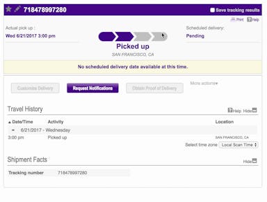 Self-Service UX: Integrate All Order Tracking Info and Events Within ...