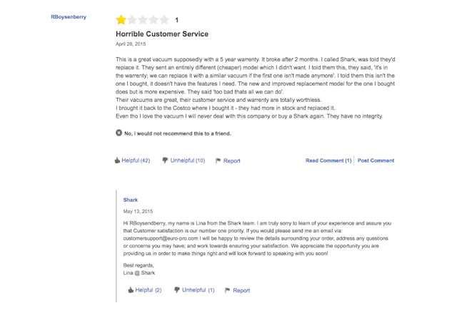 E-Commerce Sites Need to Respond to Some or All Negative User Reviews ...