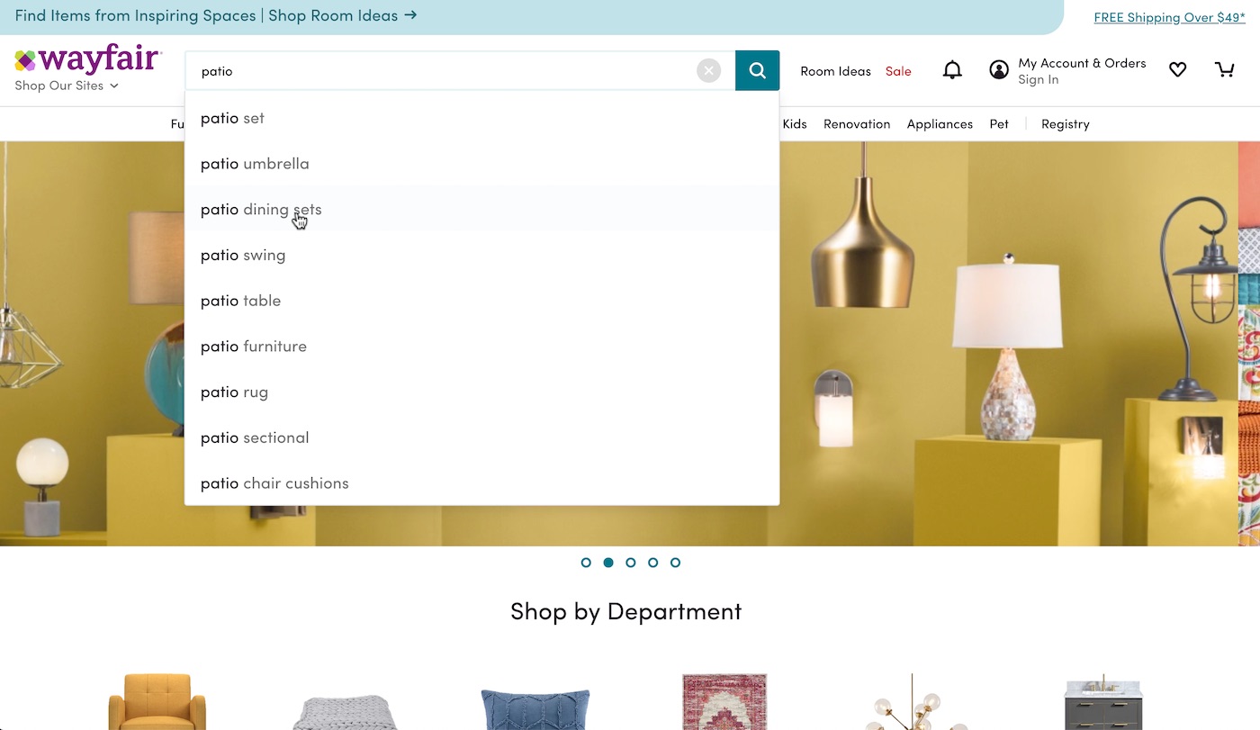 9 UX Best Practice Design Patterns for Autocomplete Suggestions (Only ...