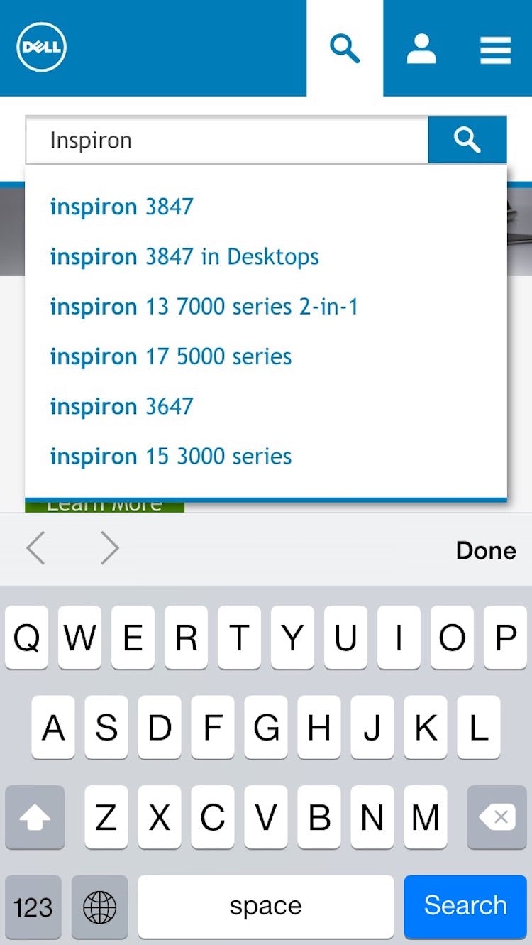 9 UX Best Practice Design Patterns for Autocomplete Suggestions (Only ...