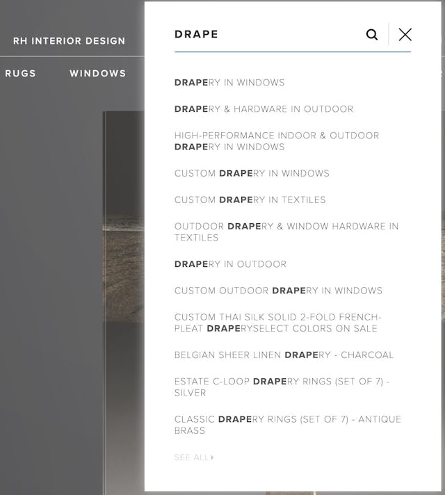 9 UX Best Practice Design Patterns for Autocomplete Suggestions (Only ...