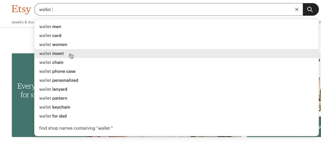 9 UX Best Practice Design Patterns for Autocomplete Suggestions (Only ...