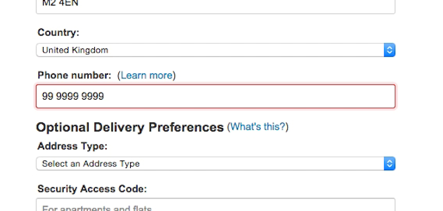 Explain Why the “Phone Field” Is Required – Baymard