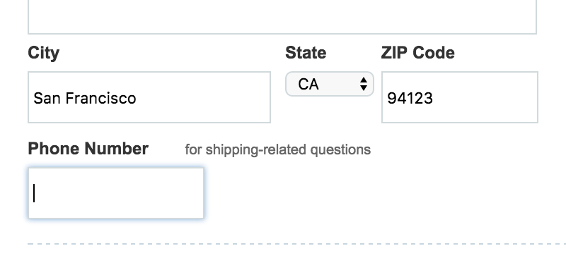 Phone Number UX: Always Explain Why the ‘Phone Field’ Is Required ...