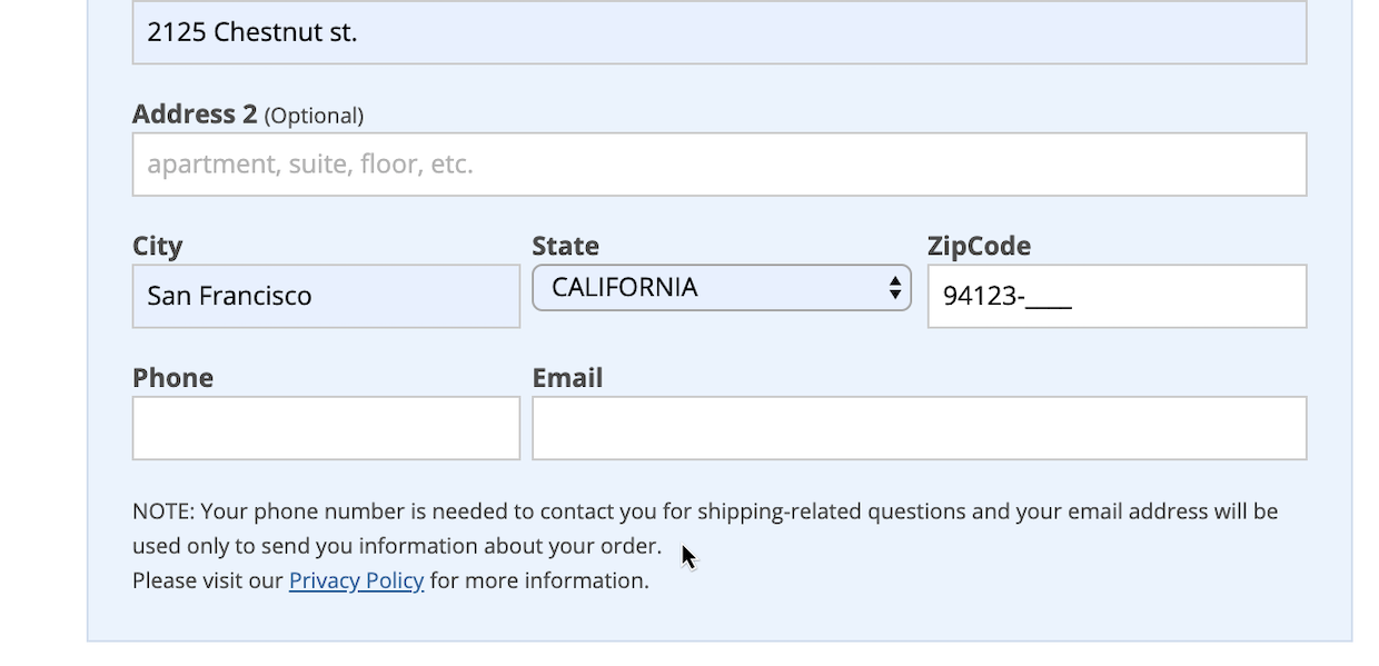 Phone Number Field UX – Baymard Institute