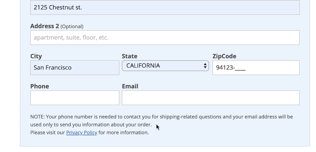 Phone Number Field UX – Baymard Institute