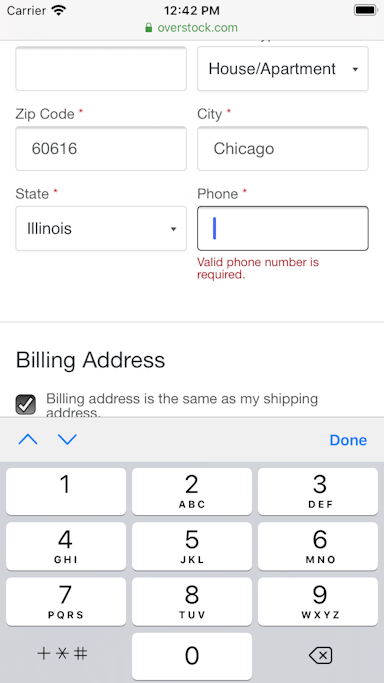 Phone Number UX: Always Explain Why the ‘Phone Field’ Is Required ...