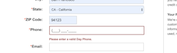 Phone Number UX: Always Explain Why the ‘Phone Field’ Is Required ...