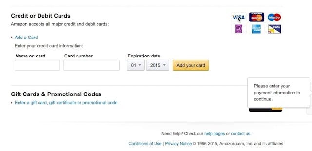 5 'Credit Card Form' Implementations That Make 'L.L. Bean' Best-in ...