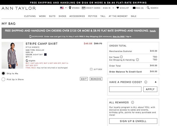 5 Ways to Provide a Superior Gifting UI and Flow – Articles – Baymard ...