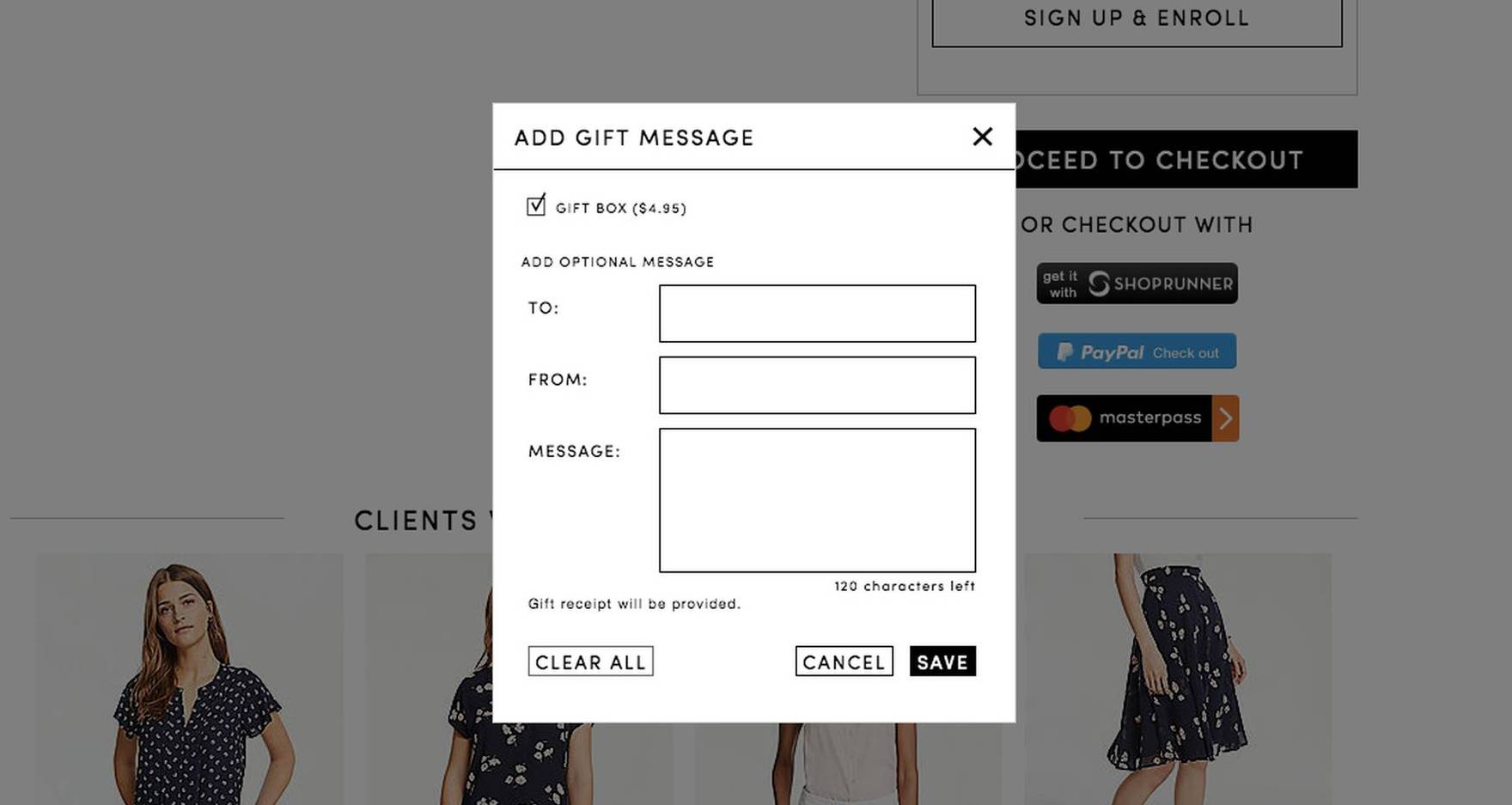 5 Ways to Provide a Superior Gifting UI and Flow – Articles – Baymard ...