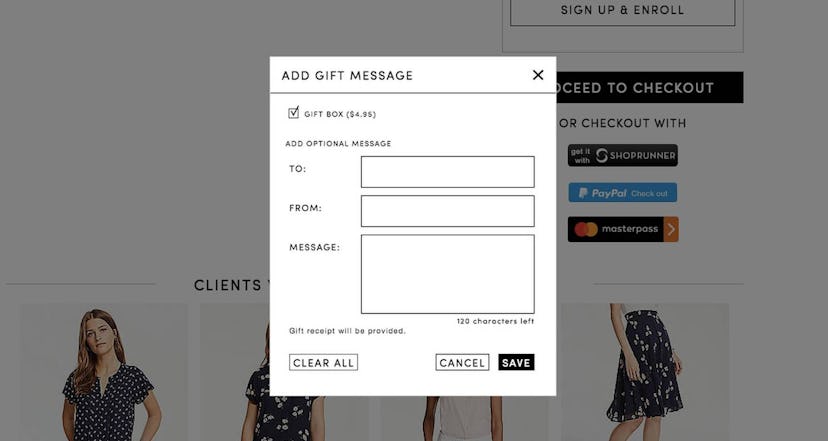 5 Ways to Provide a Superior Gifting UI and Flow – Articles – Baymard ...