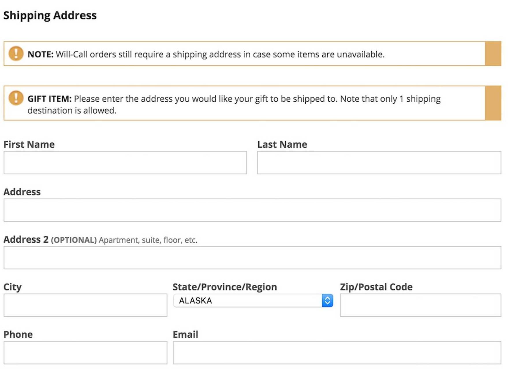 5 Ways to Provide a Superior Gifting UI and Flow – Articles – Baymard ...