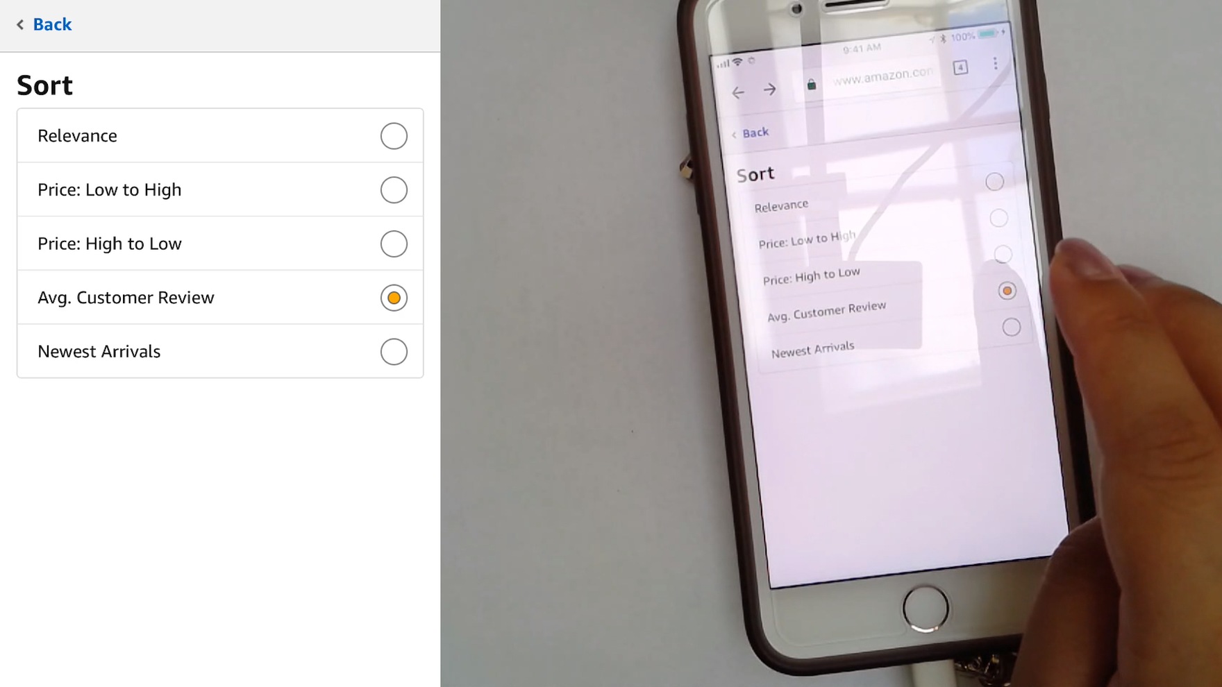 4 Essential Sort Types – Baymard Institute