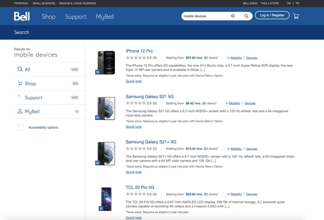 17 Common UX Pitfalls Telco Websites Suffer From – Articles – Baymard ...