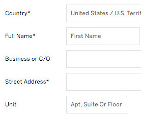 Form Usability: Getting ‘Address Line 2’ Right – Articles – Baymard ...