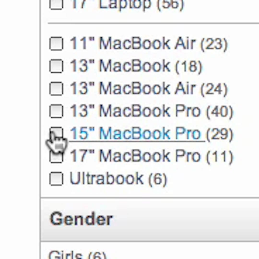 Mobile Product Pages: Always Offer a List of Compatible Products – Baymard