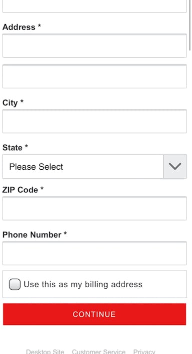 Checkout Optimization 5 Ways To Minimize Form Fields In Checkout Articles Baymard Institute
