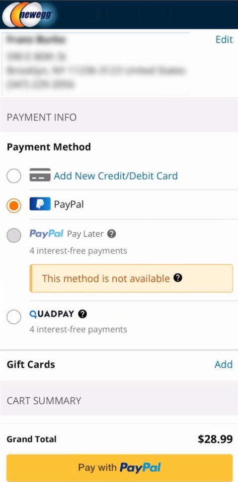 Payment Method UX: How to Design the Payment Selector – Articles ...