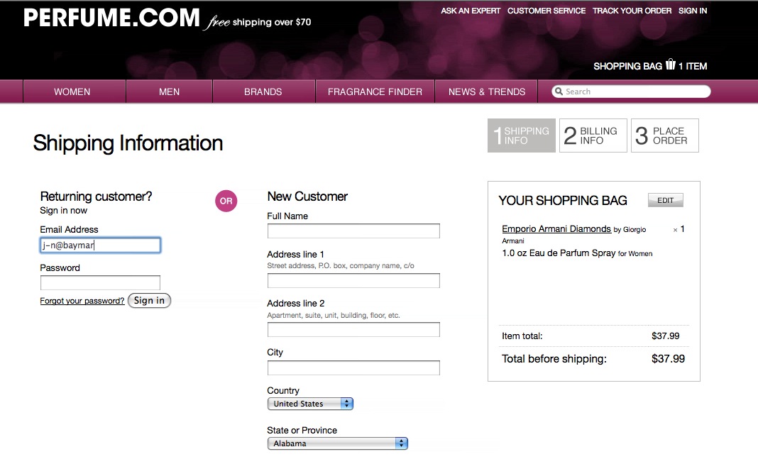 Form Design: 6 Best Practices for Better E-Commerce UI – Baymard