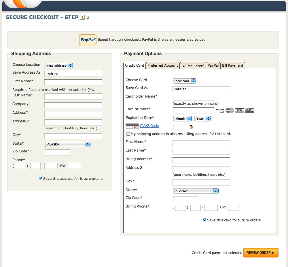 Form Design: 6 Best Practices for Better E-Commerce UI – Baymard