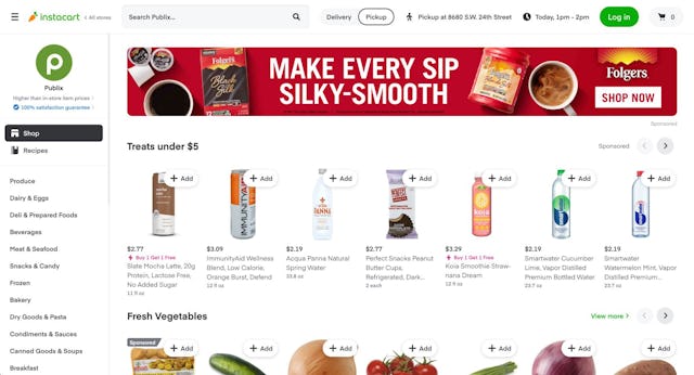 Online Grocery UX: 3 Ways to Make Setting Grocery Substitution ...