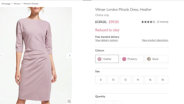 Apparel: 10 Best Practices on Sizing – Baymard