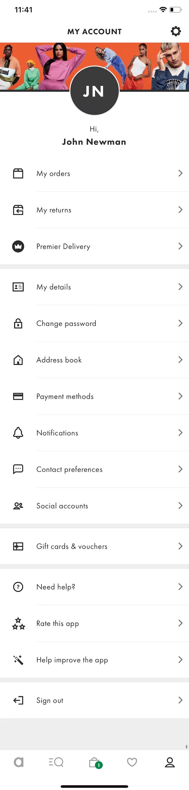 Accounts & Self-Service UX: Consider Having an “Icon-Based” Dashboard ...