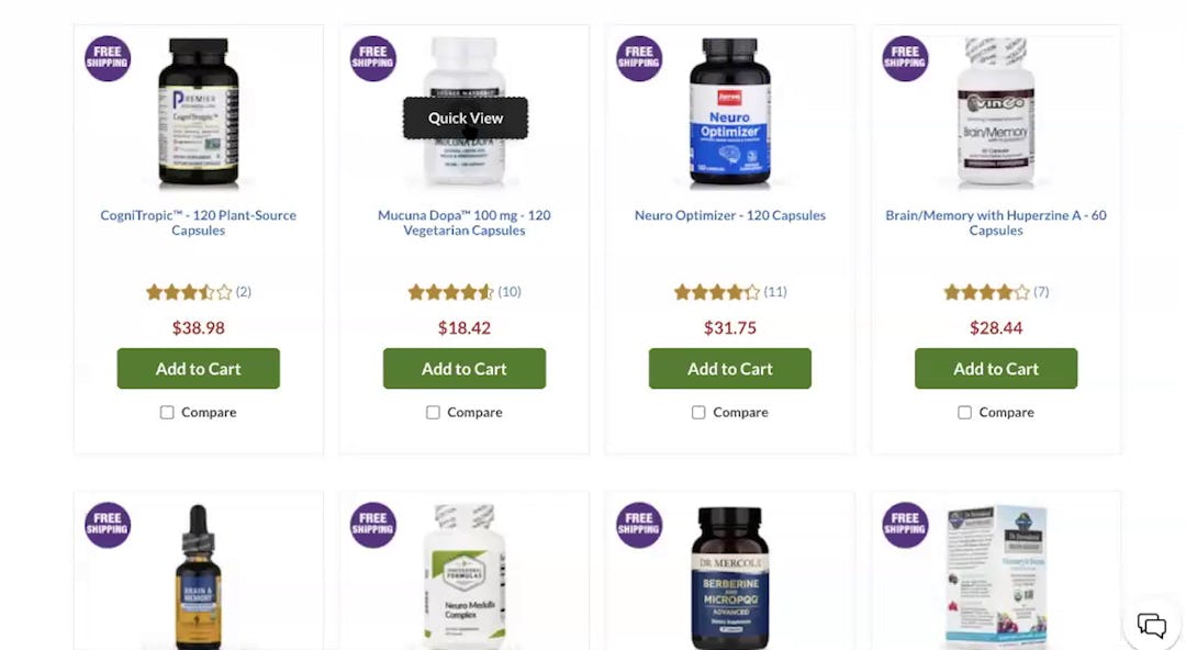 Provide "Quick Views" for Visually Driven Products – Baymard