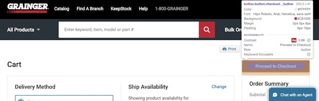 E-Commerce Accessibility: Specifying UI Elements Using “Names” – Articles – Baymard Institute