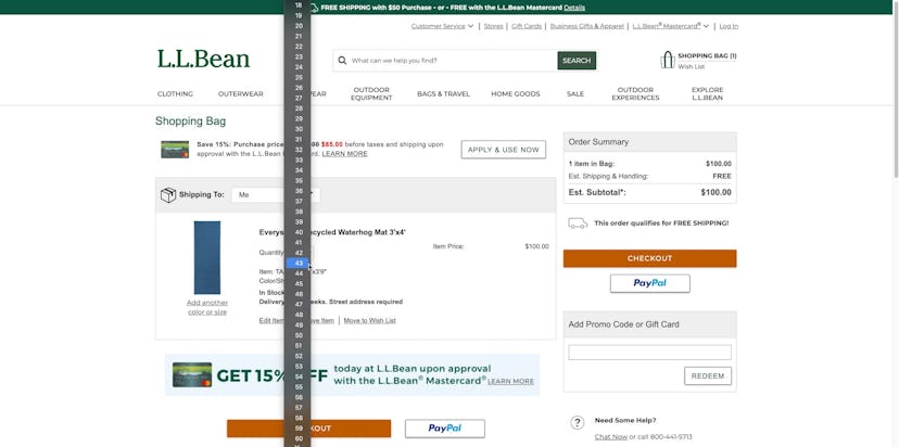 Use Buttons or Buttons Plus an Open Text Field for Updating Cart Quantity (61% Don’t) – Baymard