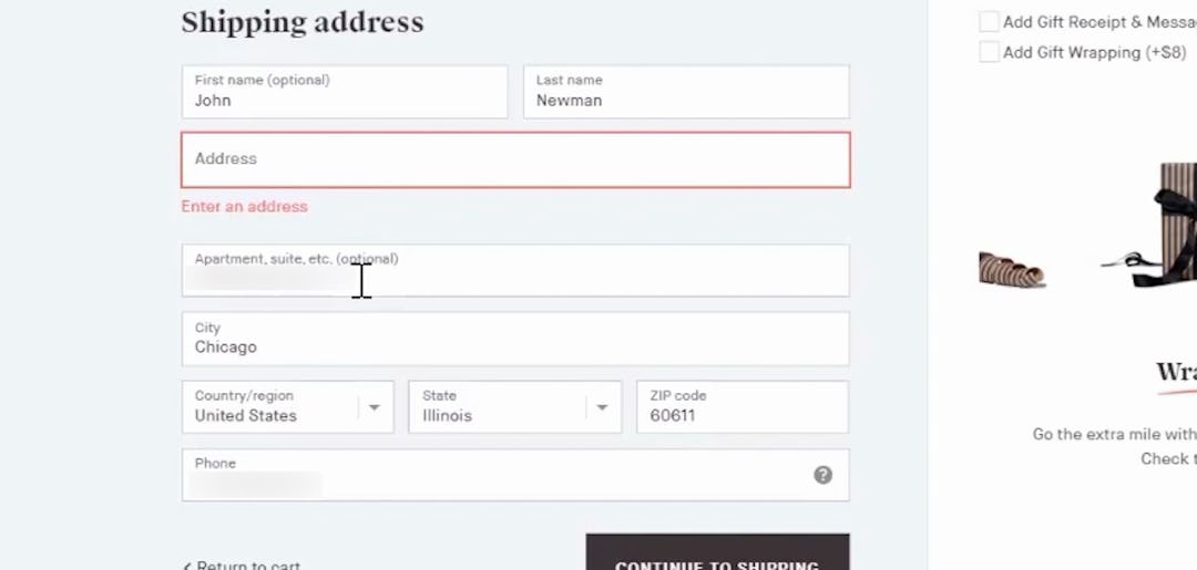 Form Usability: Getting ‘Address Line 2’ Right – Articles – Baymard ...