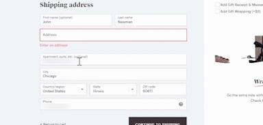 Form Usability: Getting Address Line 2 Right – Baymard